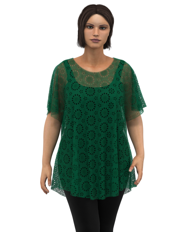 P02P Top met aansny mou pdf patroon / Top with add on sleeves pdf ...